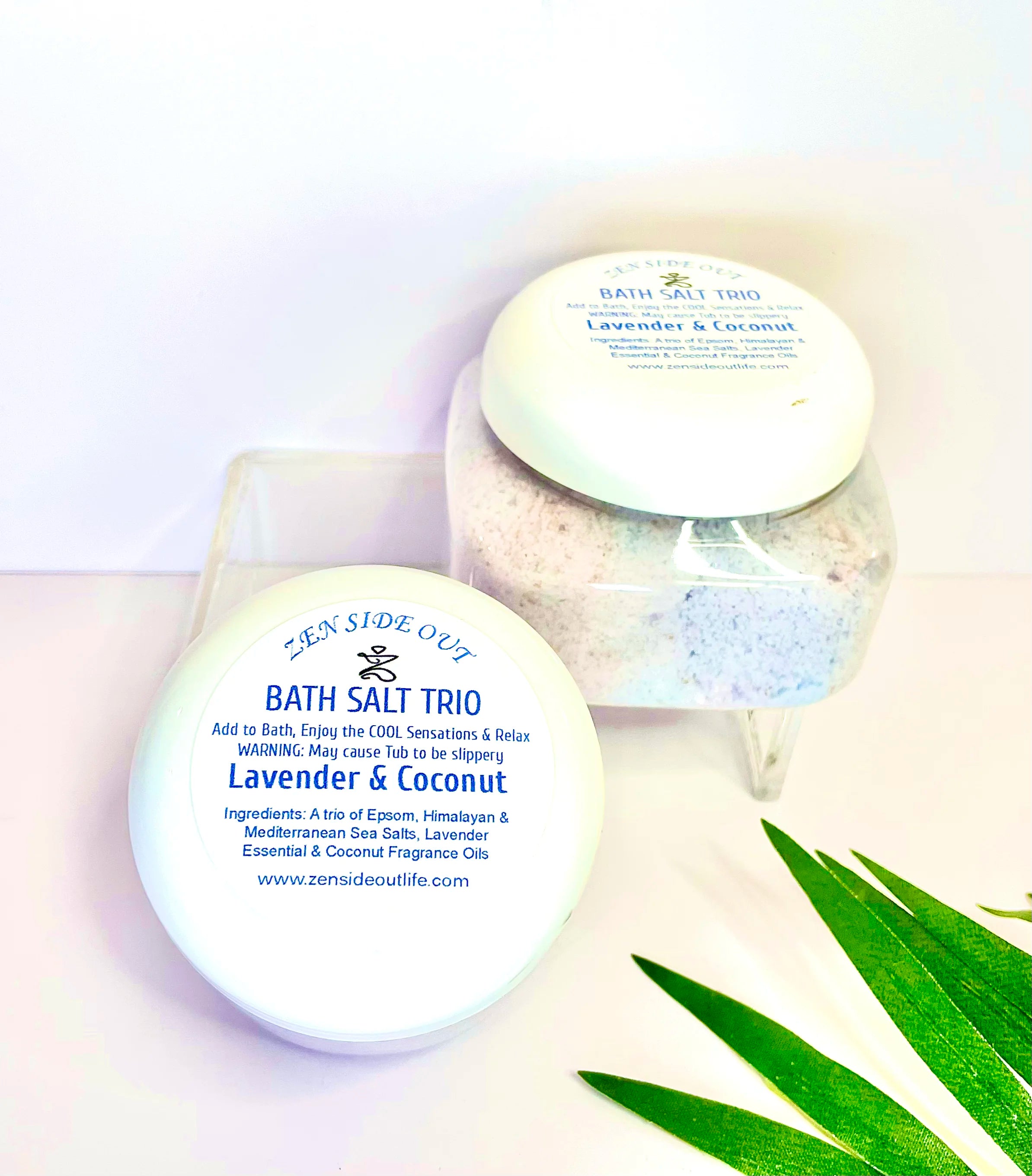 TRIPLE SALT BATH SOAK 8oz NOW in more Environmentally Friendly 8 oz St ...